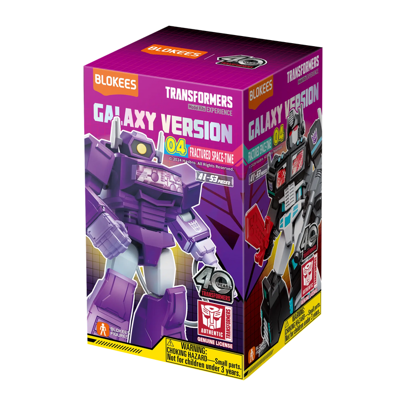 Blokees Transformers - Galaxy Version 04 Fractured Space-time Blind Bo ...