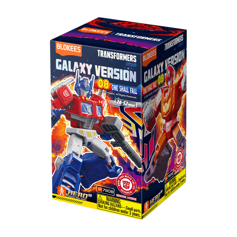 Blokees Transformers - Galaxy Version 08 "One Shall Fall" Blind Box ...