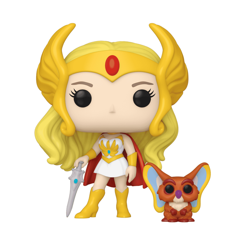 Pop! & Buddy She-Ra: 40th Anniversary - She-Ra with Kowl Vinyl Figure ...
