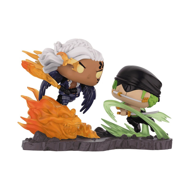 Funko Pop! Moment One Piece - Zoro vs. King Unmasked Vinyl Figure ...