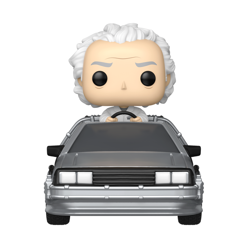 Funko Pop! Ride Deluxe Back to the Future - Doc with Time Machine ...