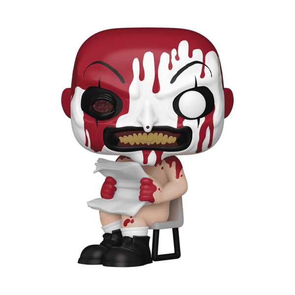 Funko Pop! Terrifier - Art the Clown Sitting (Bloody) Vinyl Figure ...
