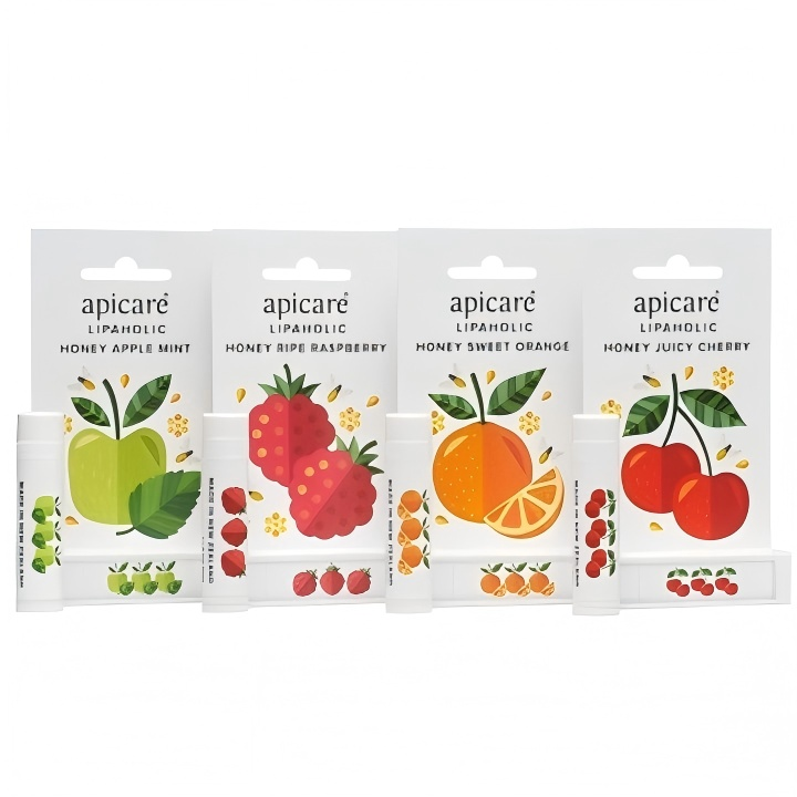 Apicare Lipaholic Honey Lip Balm 4.5g – OCARE NZ