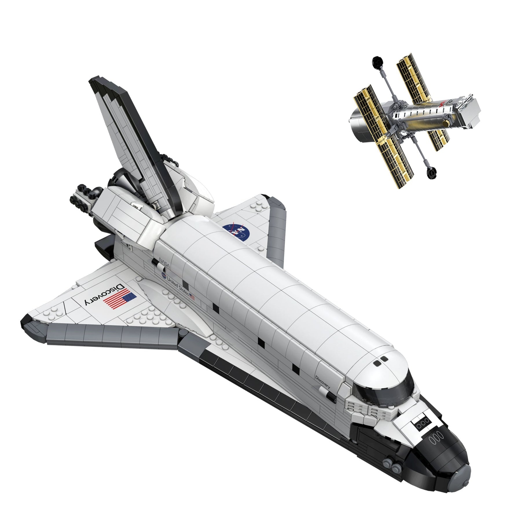 CaDA Master 1:80 Space Shuttle Discovery Brick Model Kits – OCARE NZ