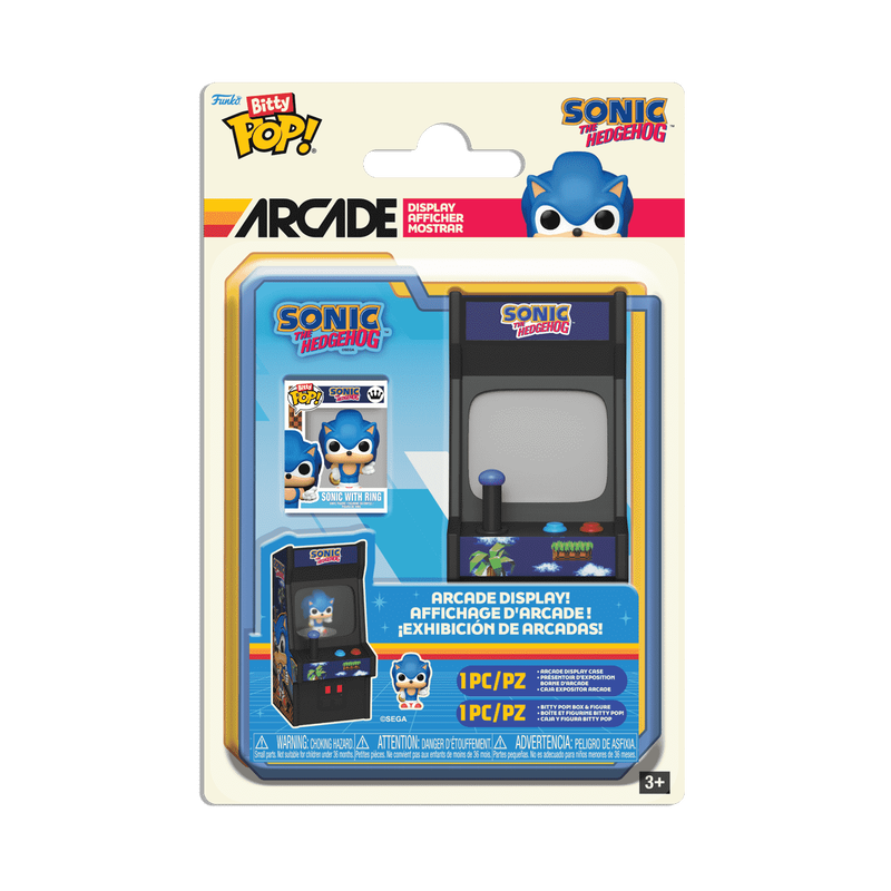 Funko Bitty Pop! Arcade Sonic the Hedgehog | Mini Vinyl Figure NZ ...