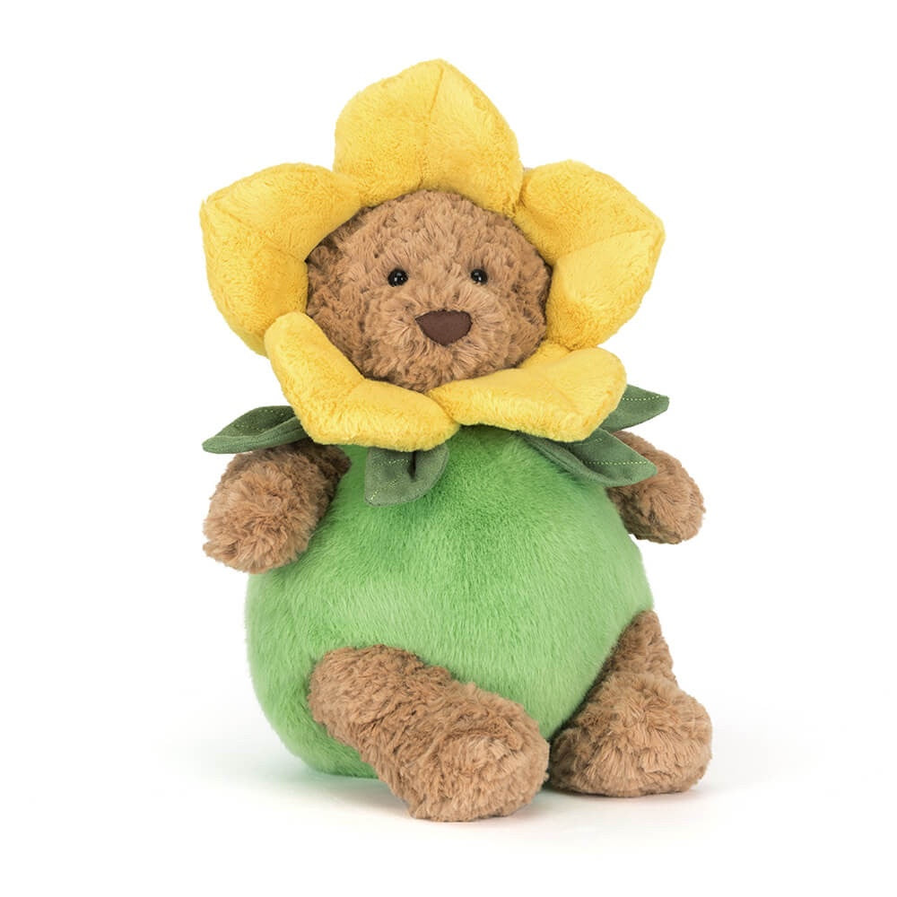 Jellycat Bartholomew Bear Daffodil Outfit - Premium Plush Toy | Ocare ...