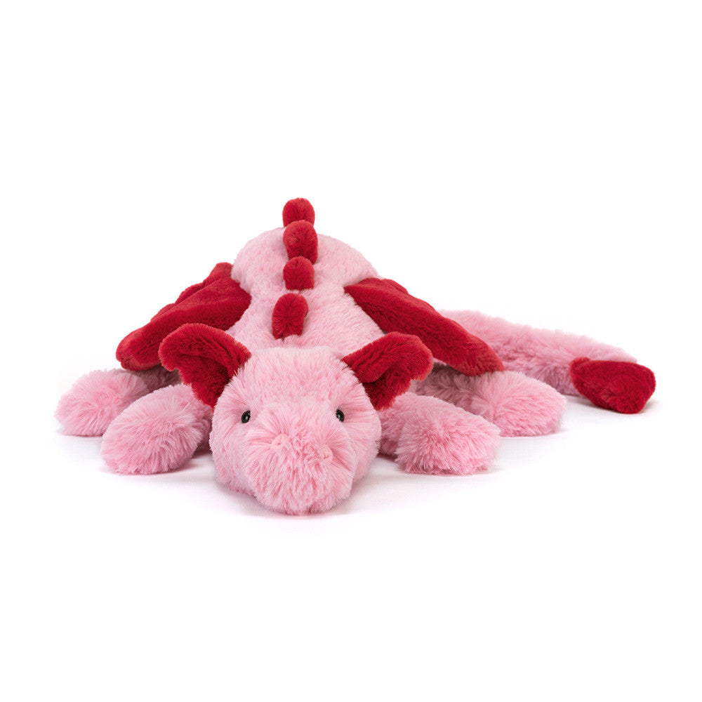 Jellycat Heart Dragon 50cm Plush Toy - Premium Soft Dragon | Shop at ...