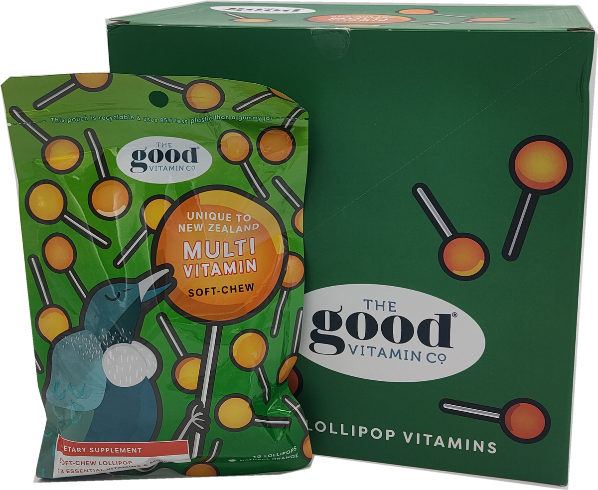 The Good Vitamin Co. Kids Multi Lollipop Pack 12s | Ocare Health&Beauty